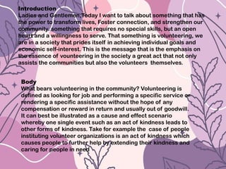 The Value of Volunteering in your Community.pptx