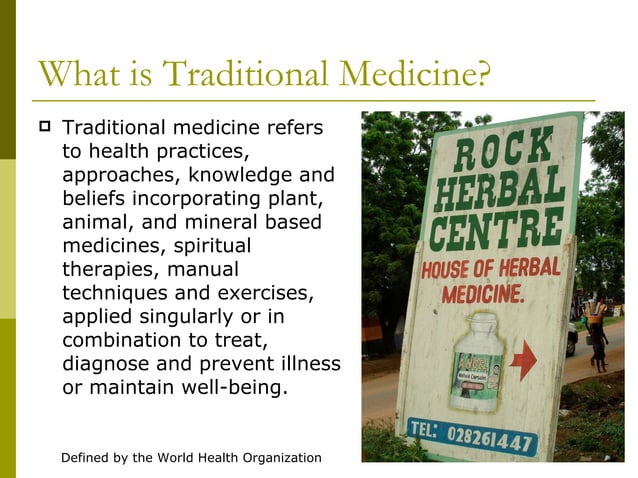 Traditional Medicine & Healthcare in Ghana | PPT