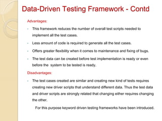 Test automation | PPT