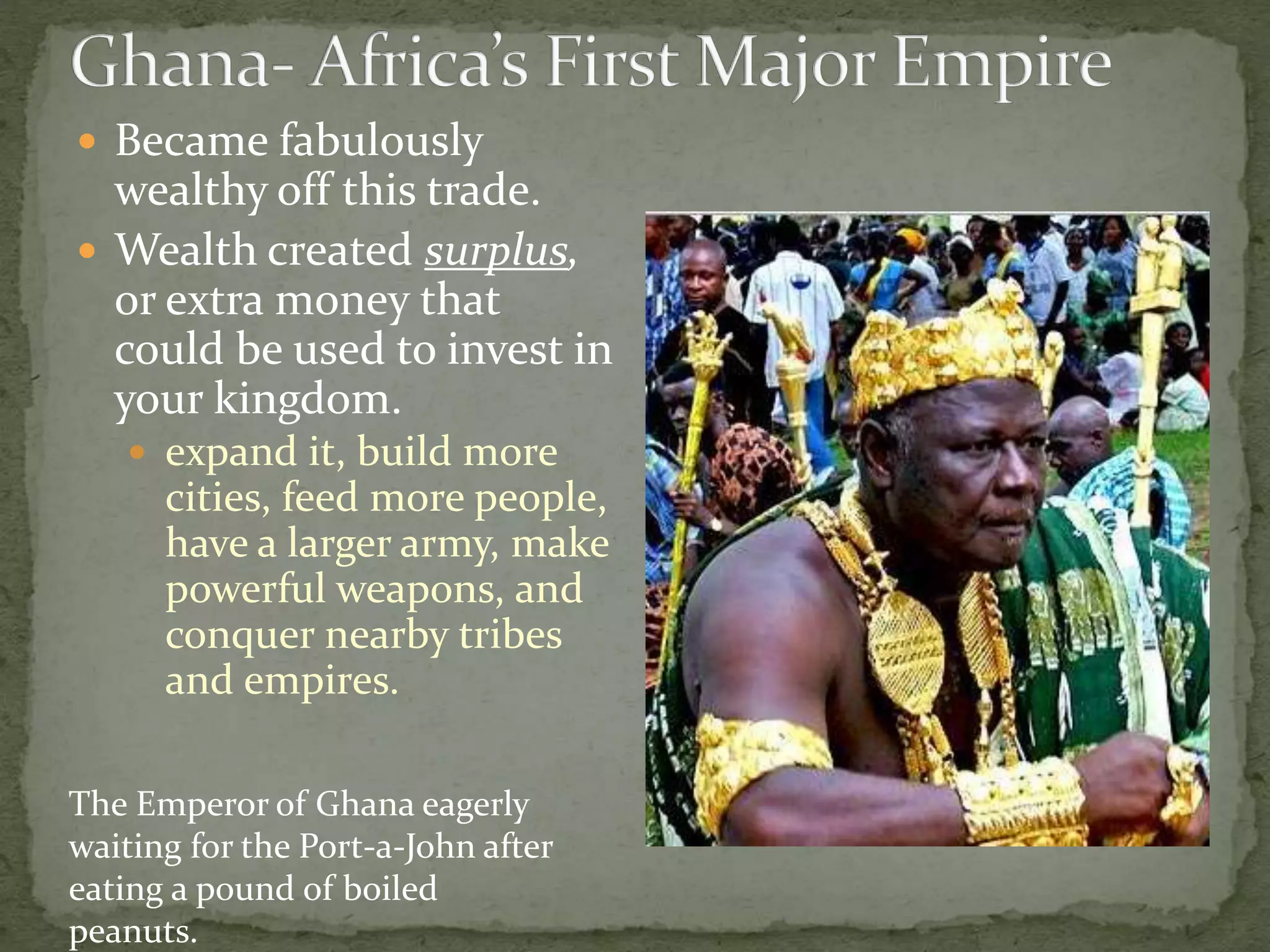 Ghana, mali, songhai ppt | PPTX