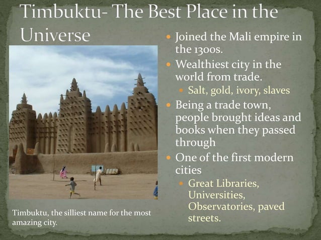 Ghana, mali, songhai ppt | PPTX