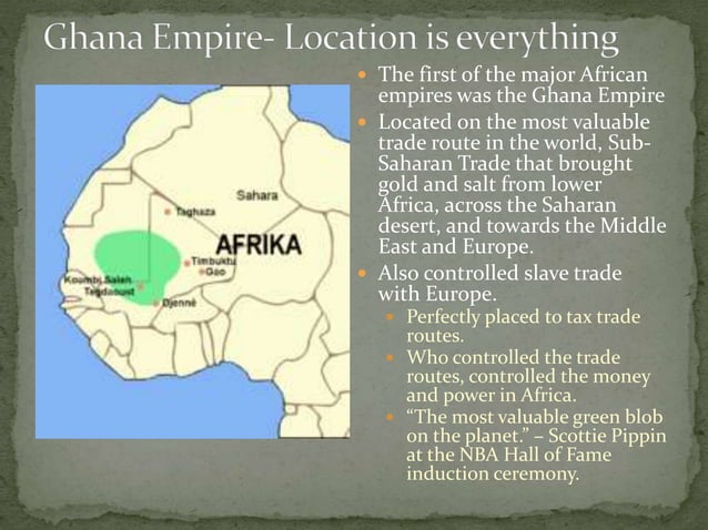 Ghana, mali, songhai ppt | PPTX