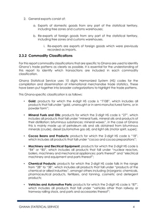 Ghana 2023 mid-year Trade Report: Highlighting Intra-Africa Trade | PDF