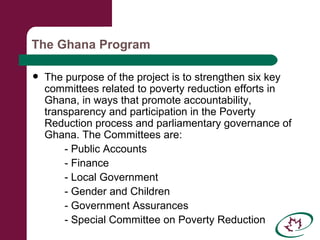 Ghana’s pfm stakeholder dynamics | PPT