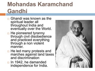 Ghandi | PPTX