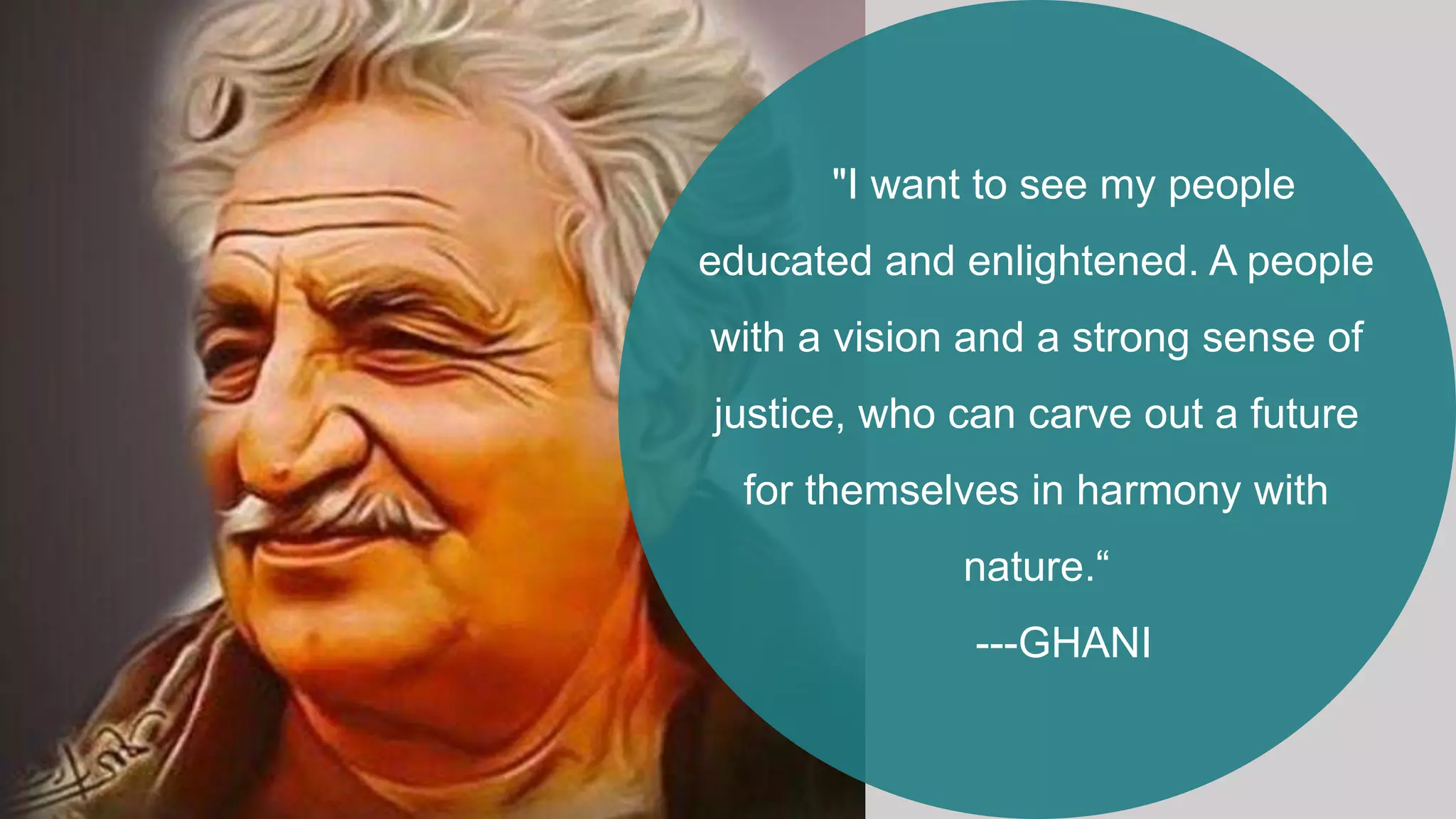 Ghani khan, The Pashtun Poet and Philosopher | PPTX