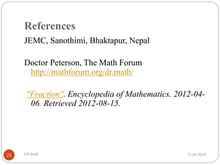 Ghanshyam Joshi ppt for national conference of mathematics@2017 | PPT
