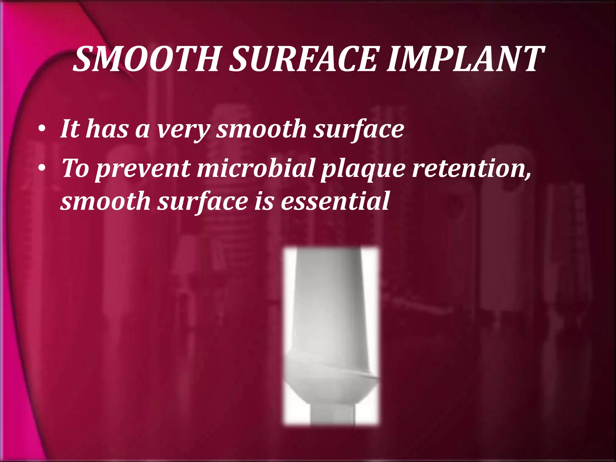 types and classification of dental implants | PPTX