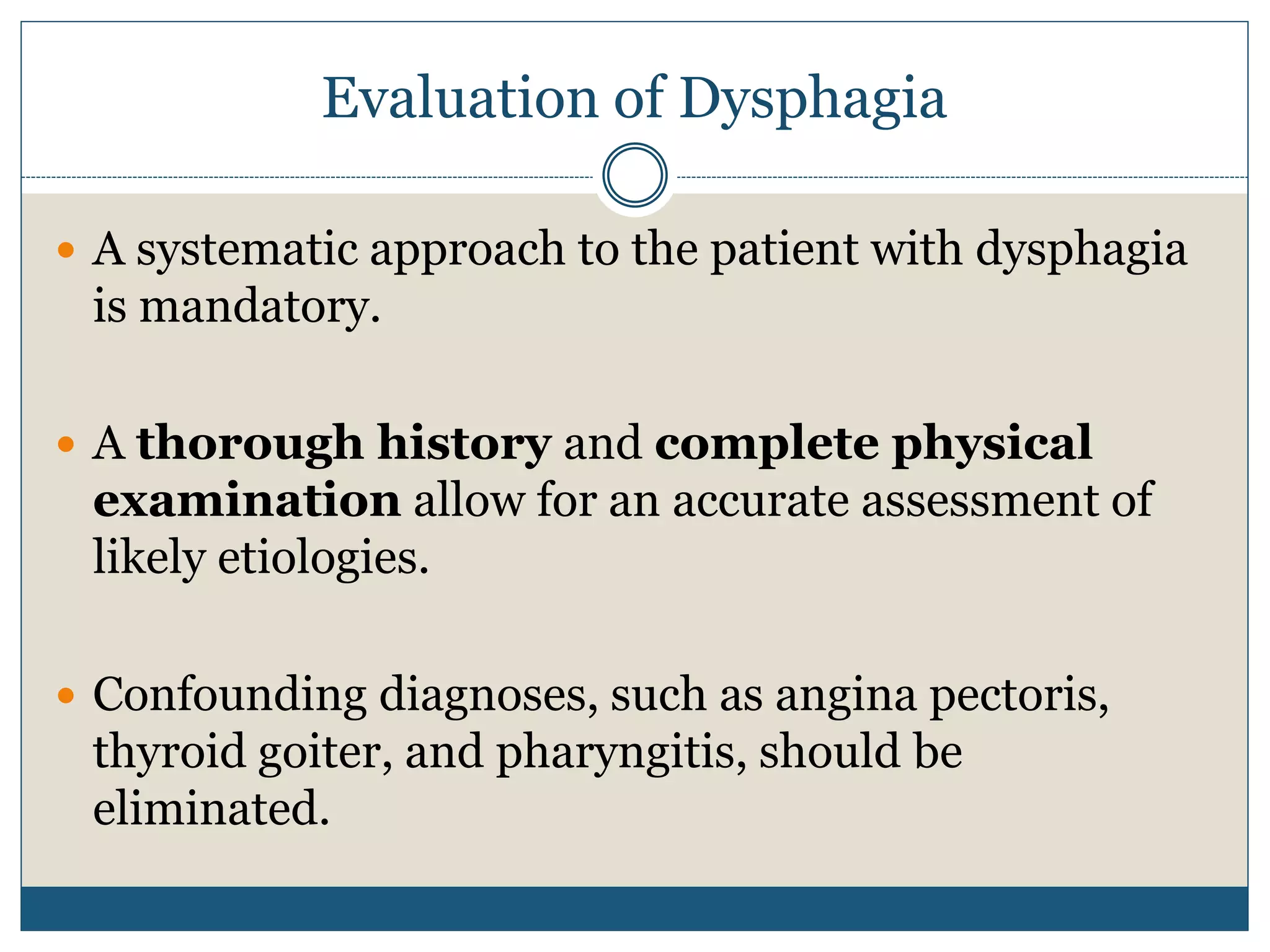 Dysphagia | PPTX