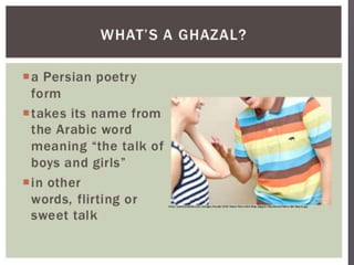 Ghazal(2) | PPTX