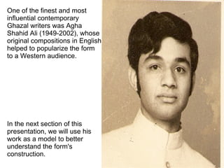 Ghazals | PPT | Islam | Religion & Spirituality