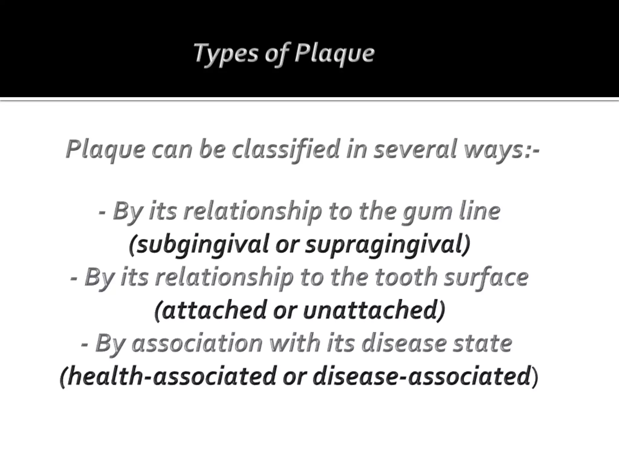 Dental Plaque | PPTX