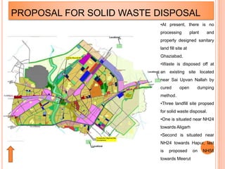 Ghaziabad Development - A case study related to ward and landuse map | PPTX