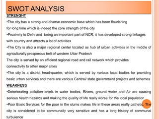 Ghaziabad Development - A case study related to ward and landuse map | PPTX