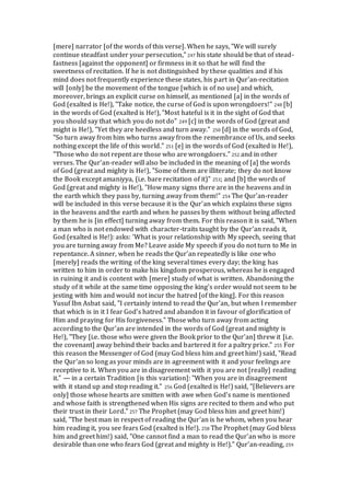 Al-Ghazali- On the Etiquettes of Quran Recitation | DOCX