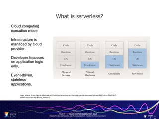 Microservics, serverless and real time; Building blocks of the modern data pipeline | PPTX ...