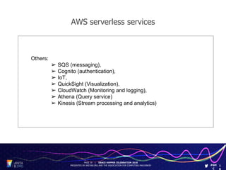 Microservics, serverless and real time; Building blocks of the modern ...
