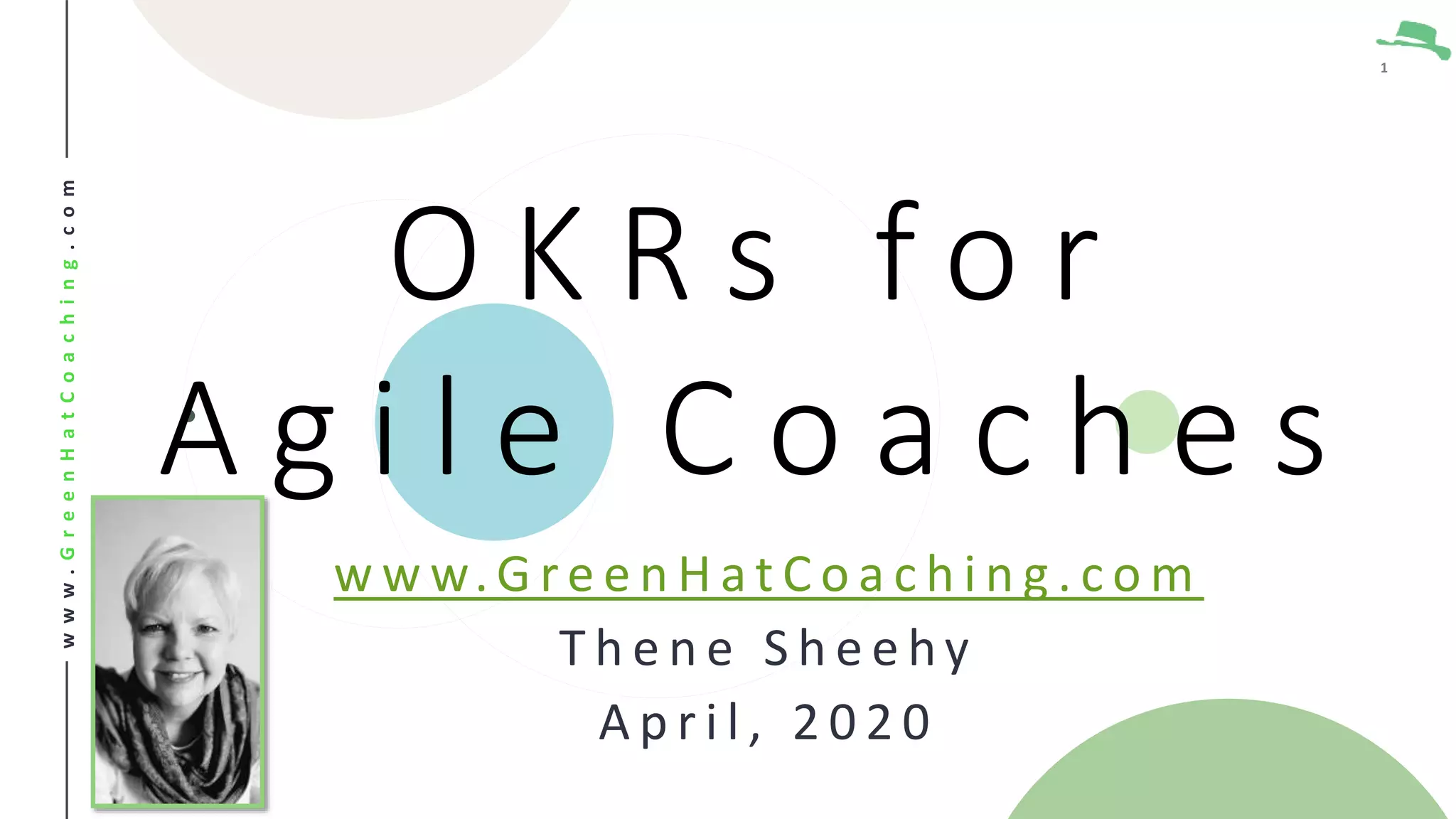 OKR's for Agile Coaches - group brainstorming presentation | PPTX
