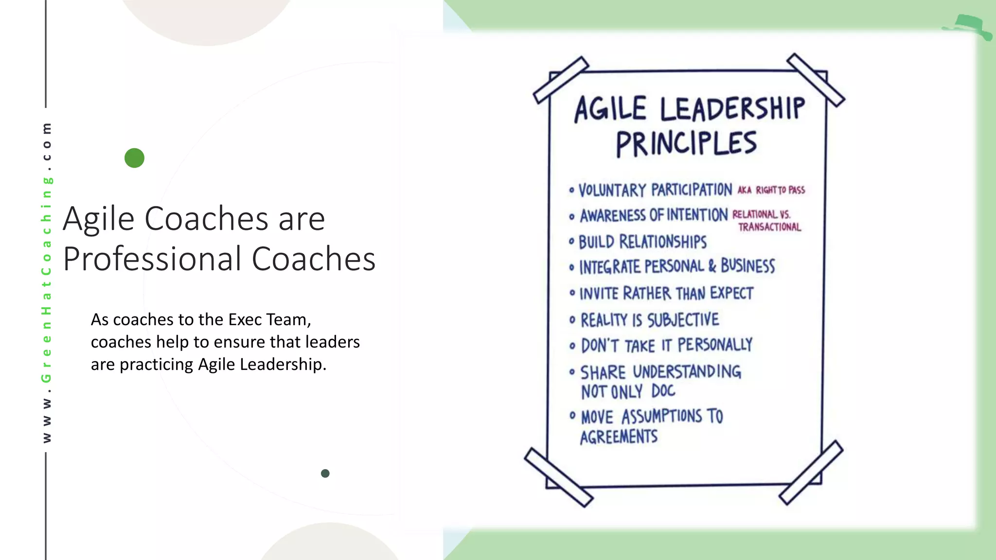 OKR's for Agile Coaches - group brainstorming presentation | PPTX