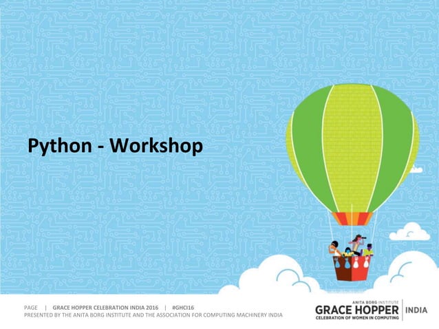 Predictive Analytics -Workshop | PPT