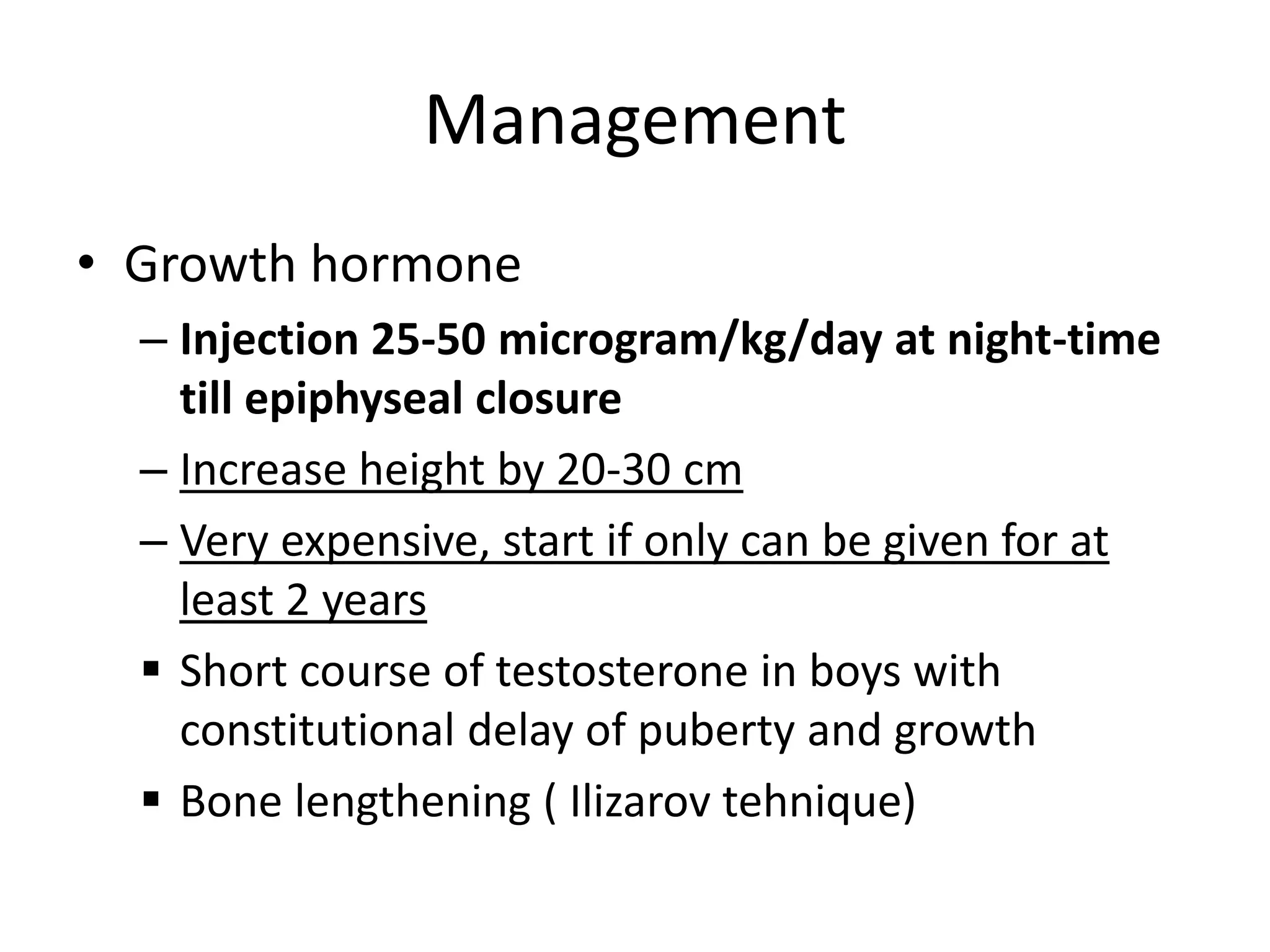Growth Hormone Deficiency in Children | PPTX