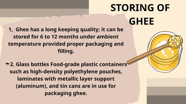 ghee.pptx ...processess for making o ghee | PPTX