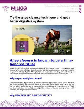 Ghee cleanse | PDF