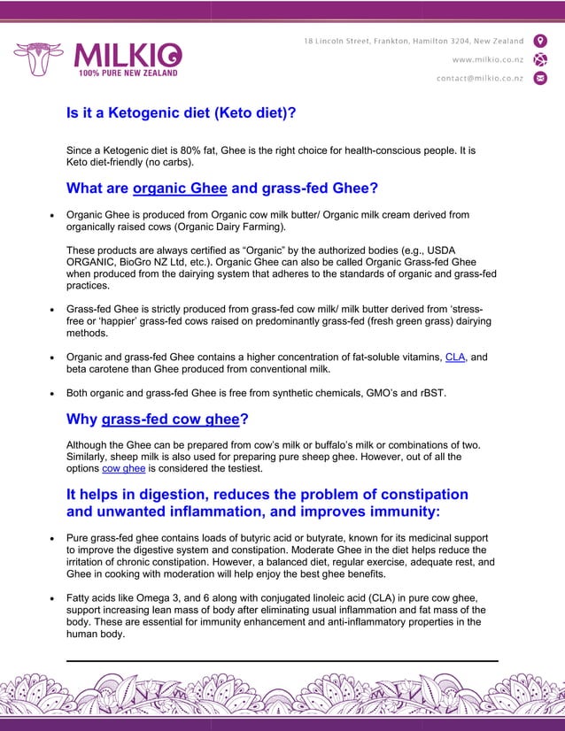 Ghee definition | PDF