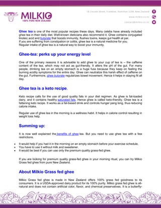 Ghee tea | PDF | Herbs and Supplements | Alternative Medicine