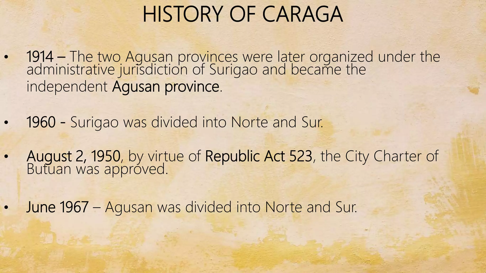 REGION 13: CARAGA REGION | PPTX