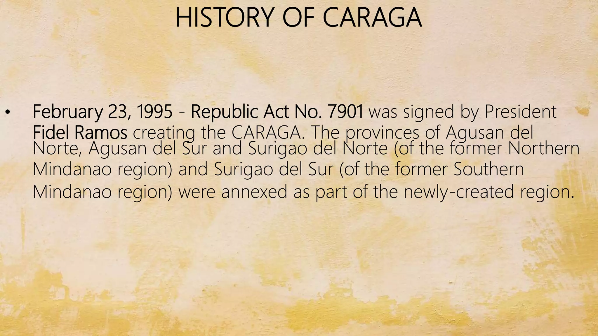 REGION 13: CARAGA REGION | PPTX