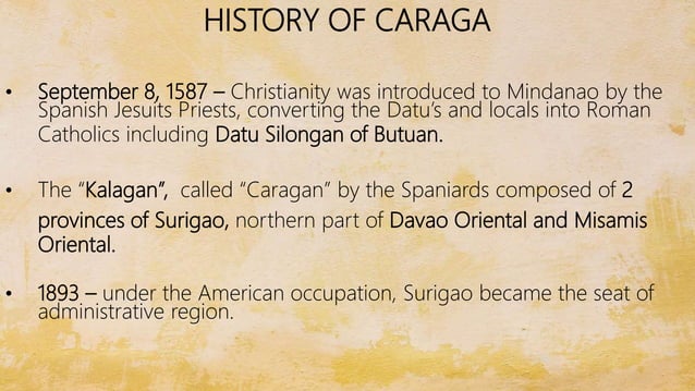 REGION 13: CARAGA REGION | PPTX