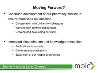 Medicines optimisation: sharing best practices | PPT