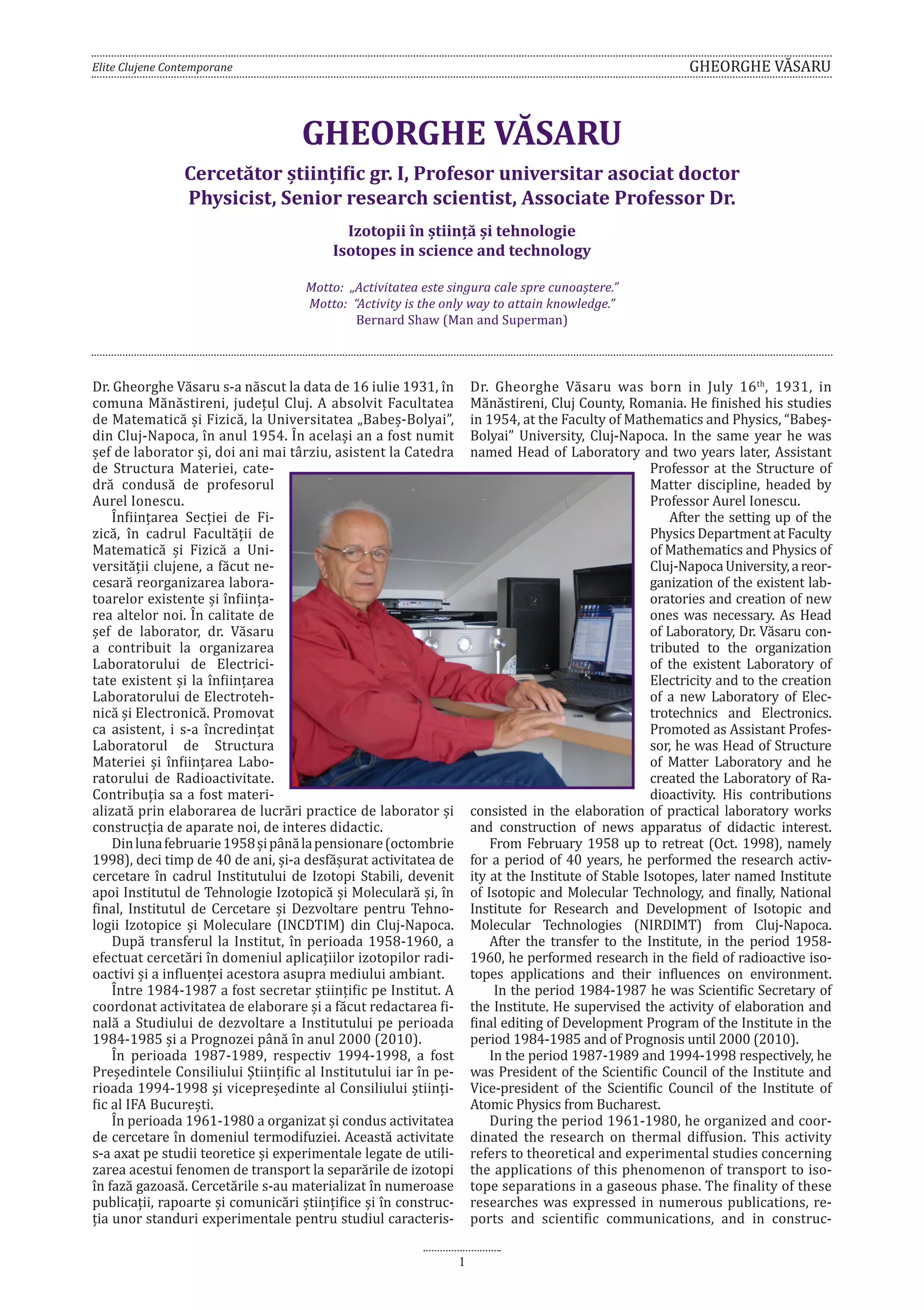 Gheorghe vasaru | PDF
