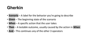 Gherkin model1 | PPT