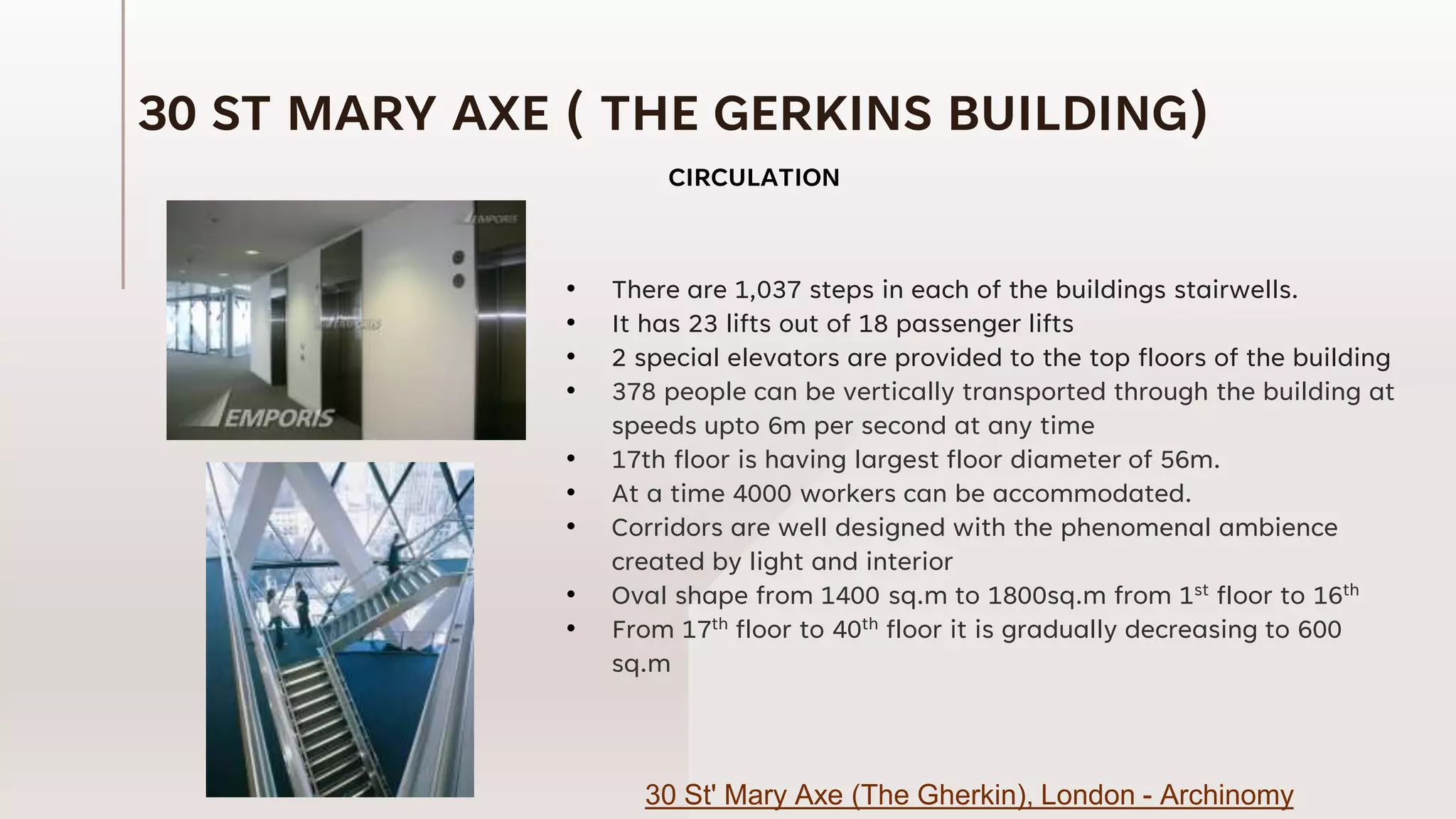 Gherkins building- 30 ST MARY AXE | PPTX