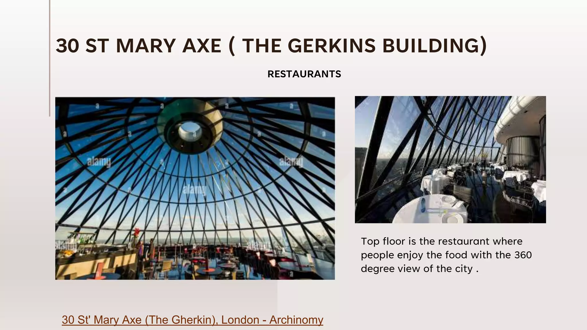 Gherkins building- 30 ST MARY AXE | PPTX