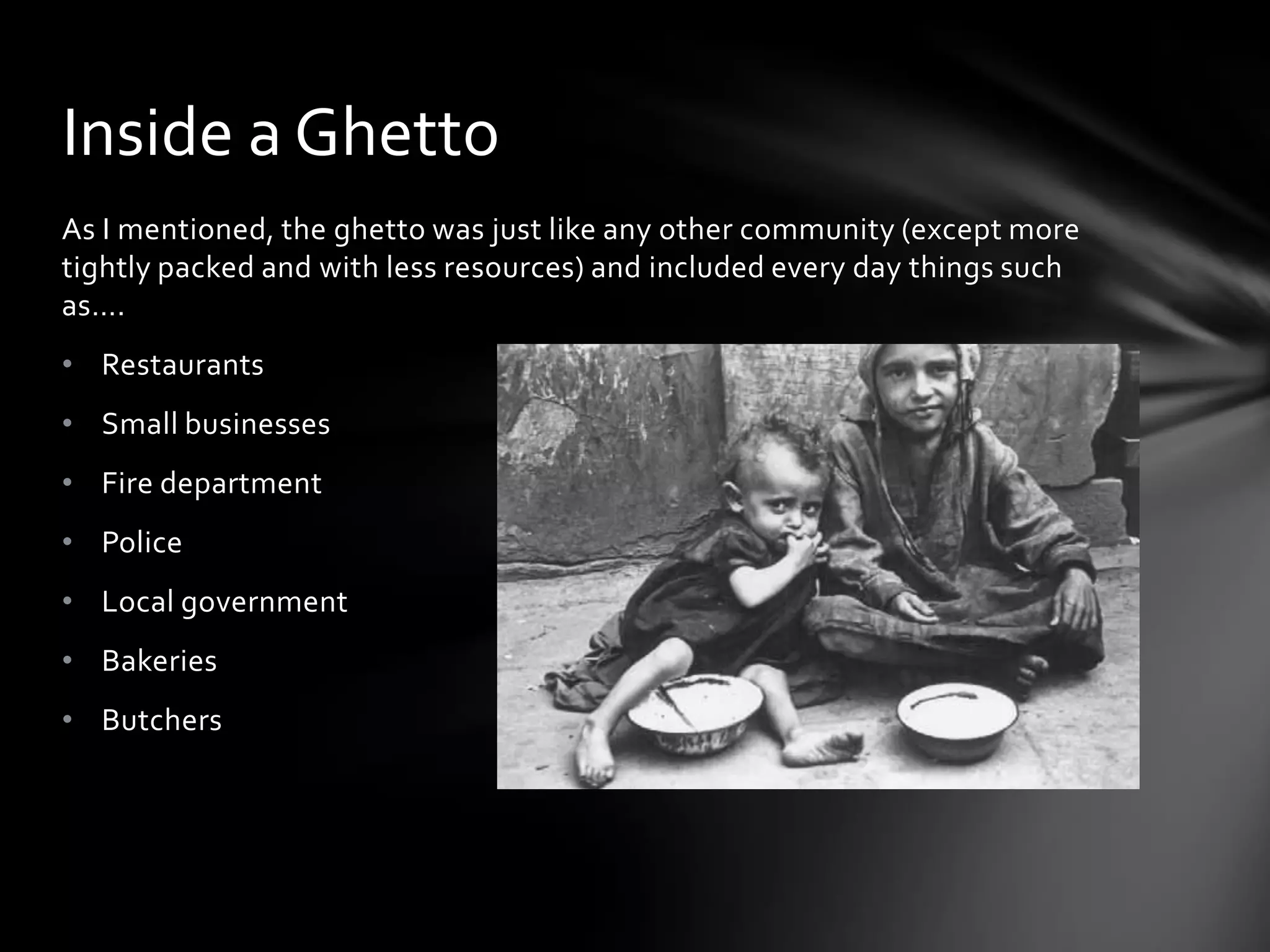Ghettos in the holocaust | PPTX