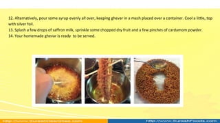 Ghevar recipe | PDF