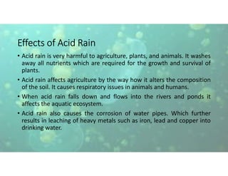 Greenhouse Gases, Acid Rain, Ozone Layer depletion | PDF