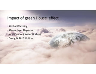 Greenhouse Gases, Acid Rain, Ozone Layer depletion | PDF