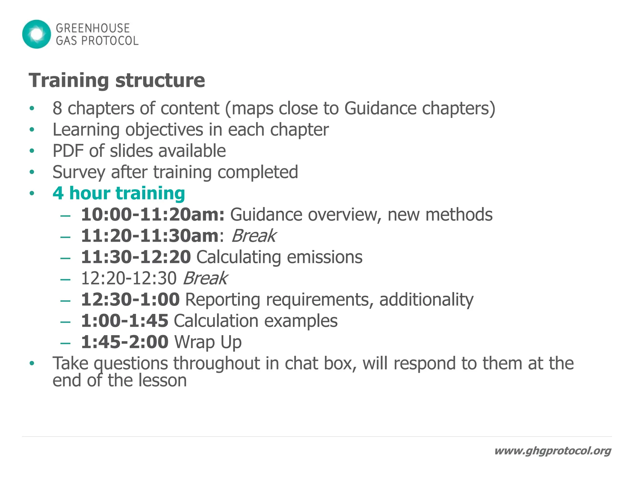 GHGP scope 2 calculations basic training | PDF