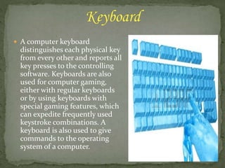 an overview of computer | PPTX