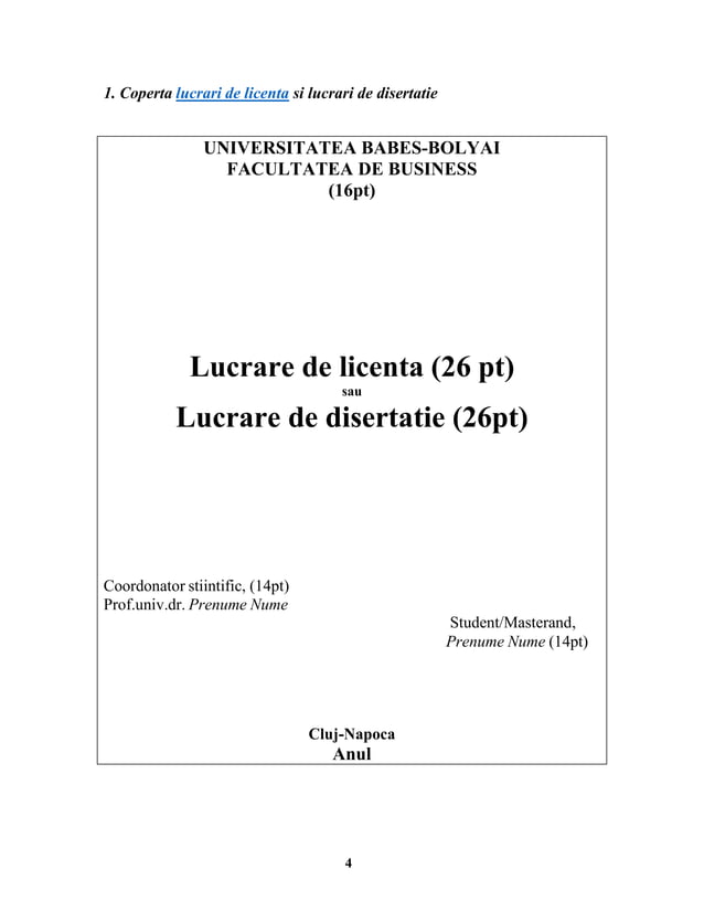 Lucrare de disertatie la comanda | PDF