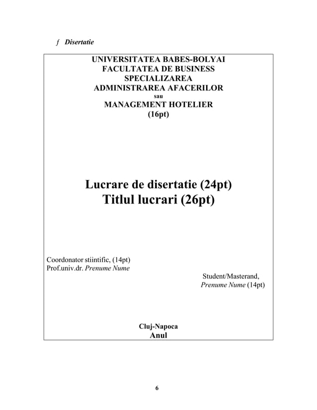 Lucrare de disertatie la comanda | PDF