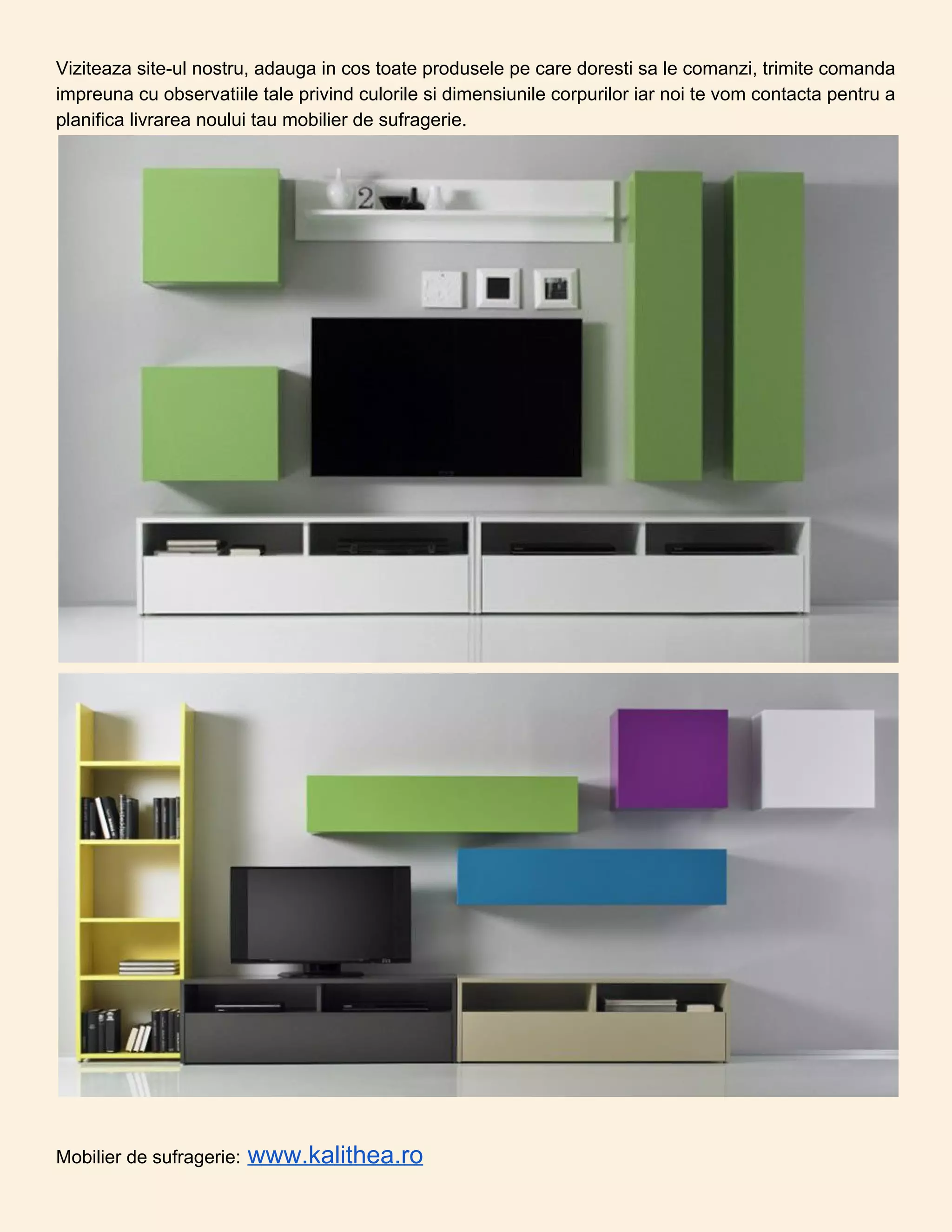 Ghid Mobilier living | PDF