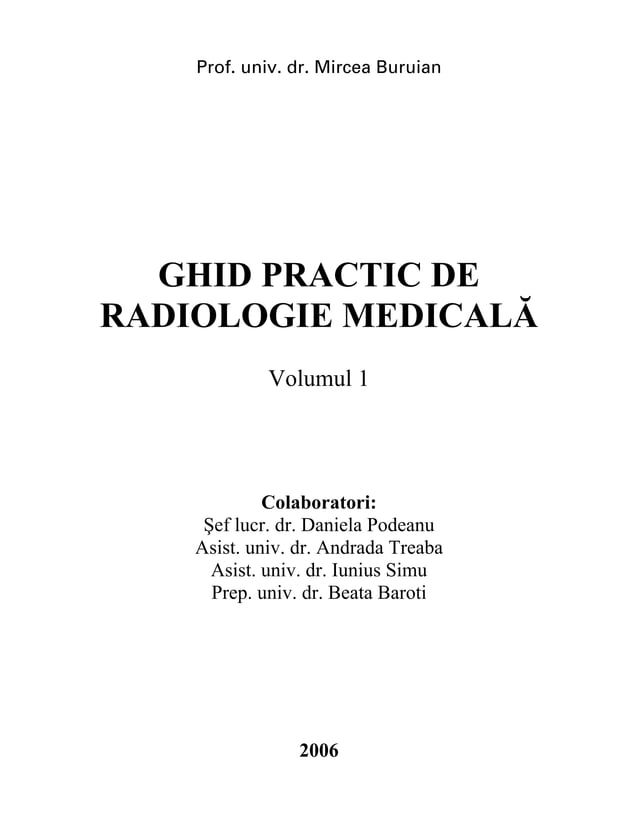 Ghid practic-de-radiologie-mircea-buruian-vol-1-20 | PDF