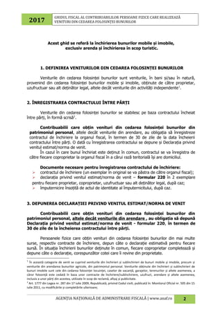 Ghid chirii 2017 | PDF