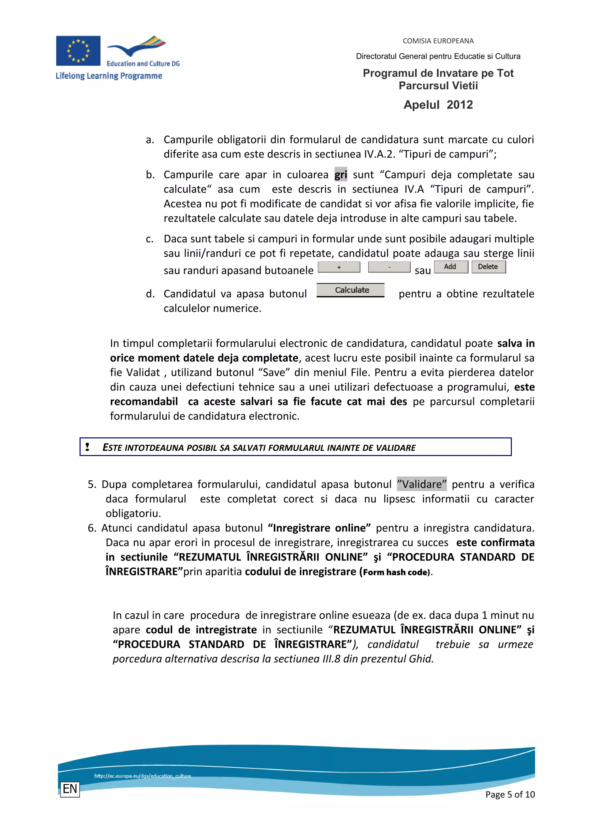 Ghid completare formular_2012 | DOC