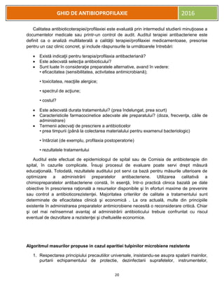 Ghid de antibioprofilaxie (1) | PDF